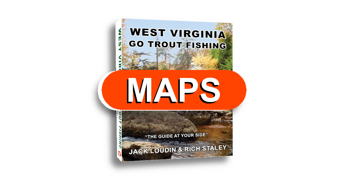 Canaan Valley Map | Go Trout Fishing